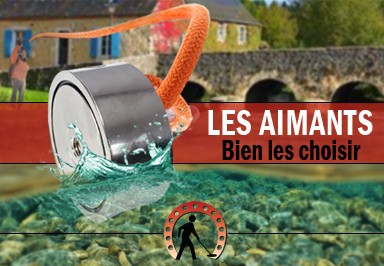 Les meilleurs aimants pour la pêche à l'aimant